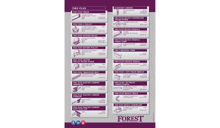 Forest Shuttle L (40kg) - Crown Curtain Tracks